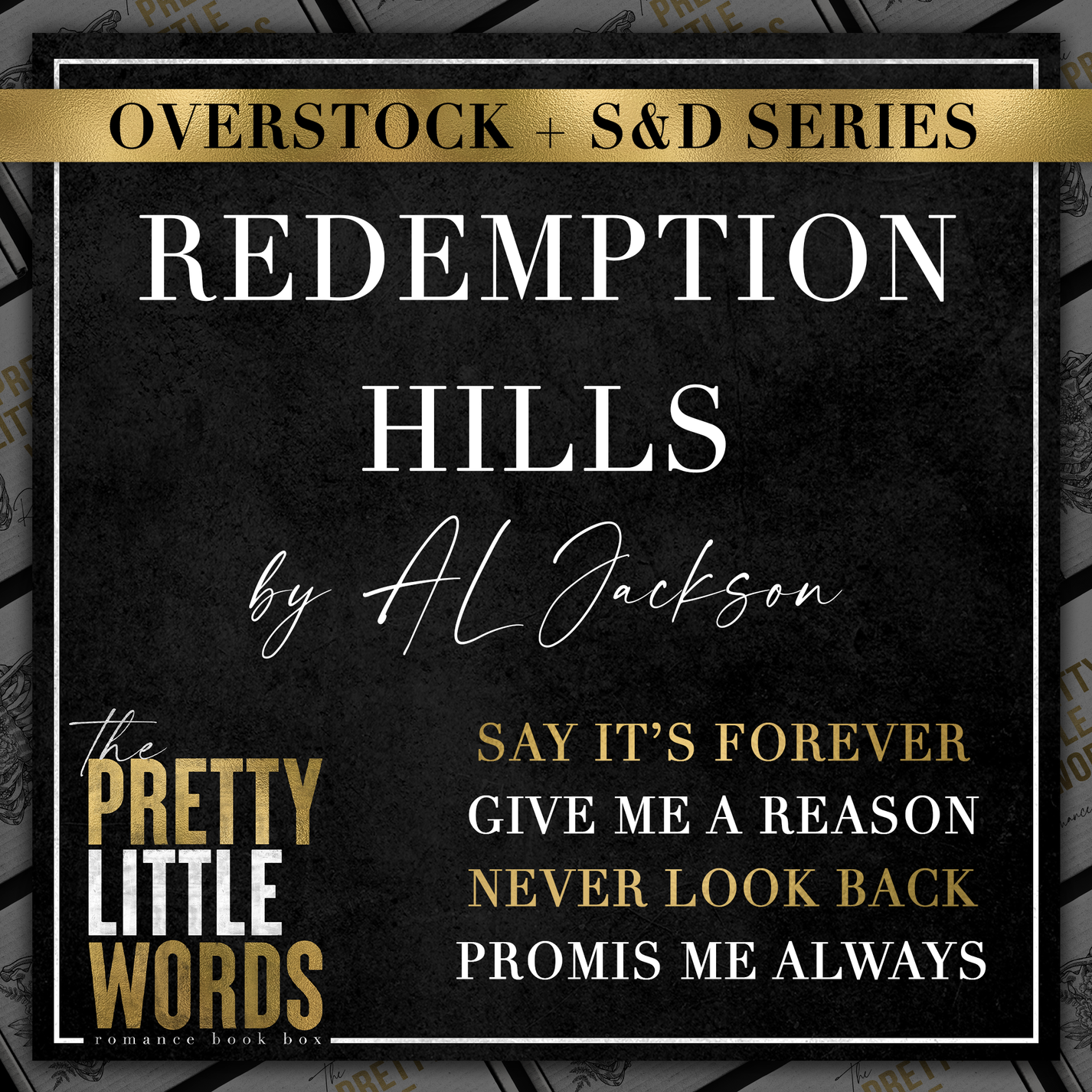 Redemption Hills by A.L. Jackson – The Pretty Little Words