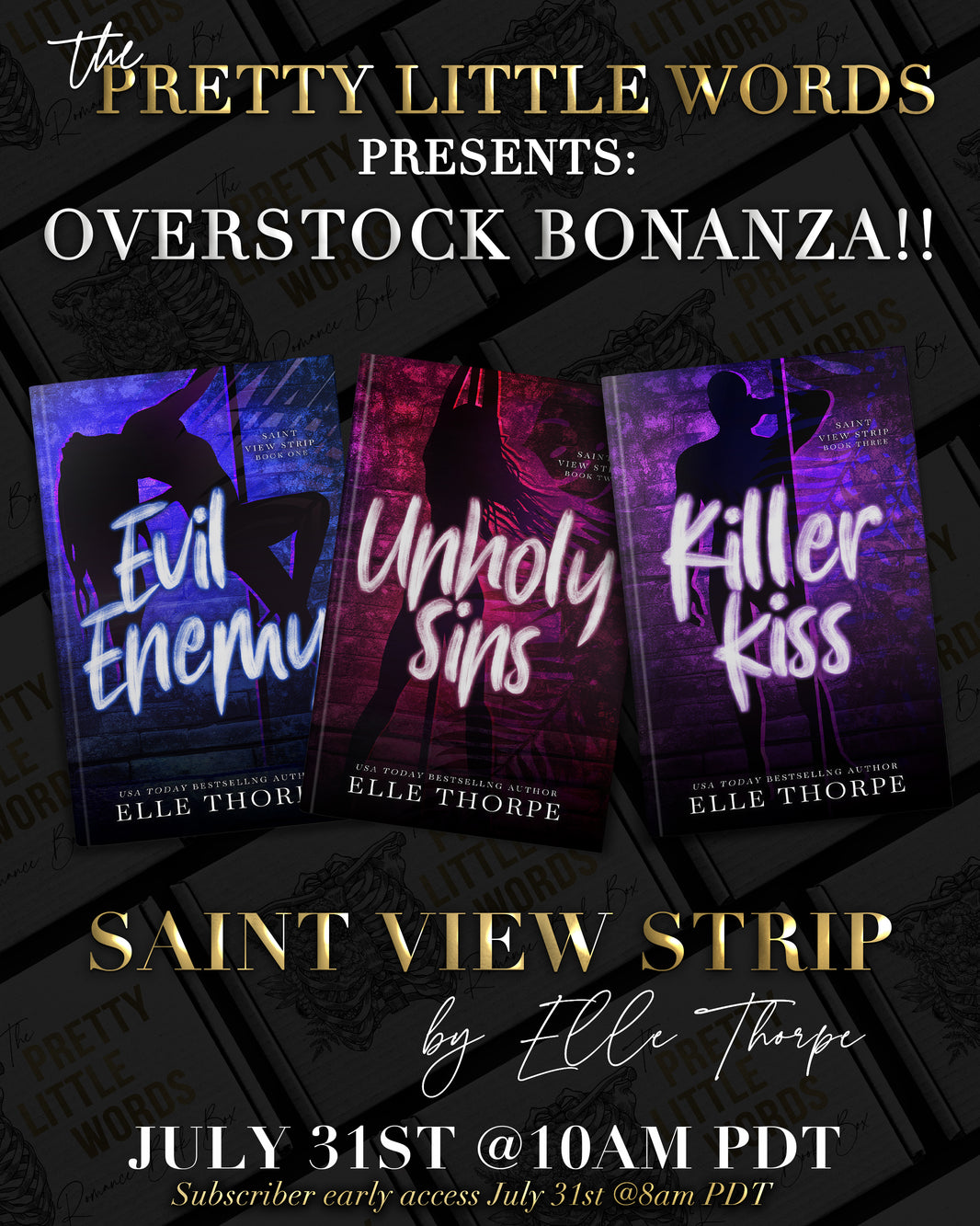 Current Preorders – The Pretty Little Words